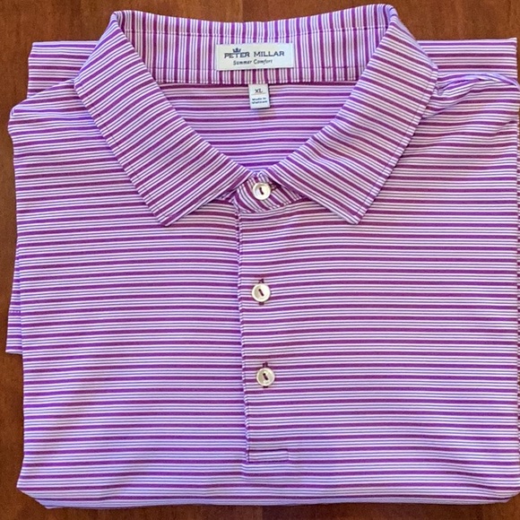 Peter Millar | Shirts | Mens Peter Millar Short Sleeve Polo Shirt ...